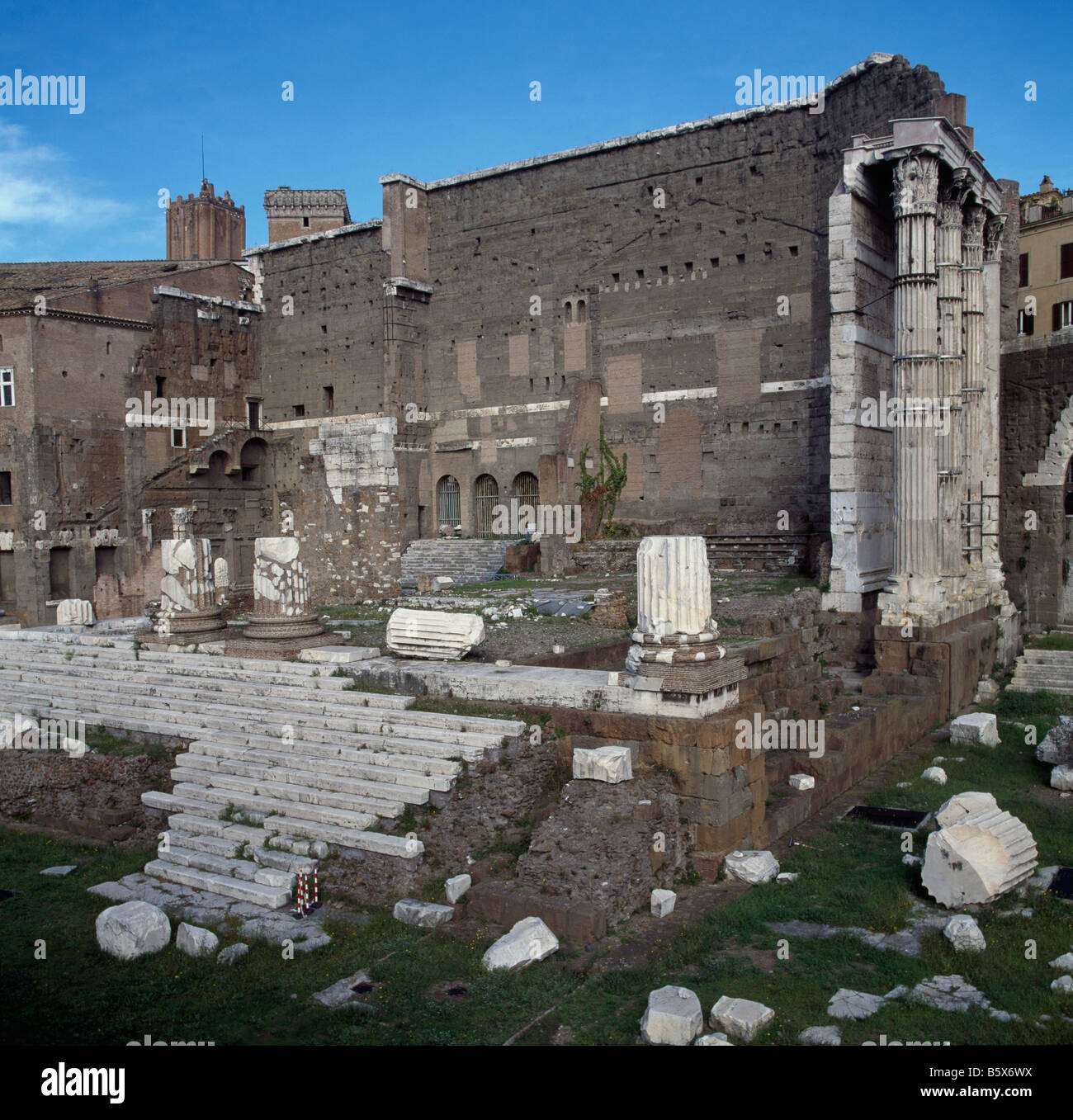 Mars Ultor Temple Banque d'image et photos - Alamy