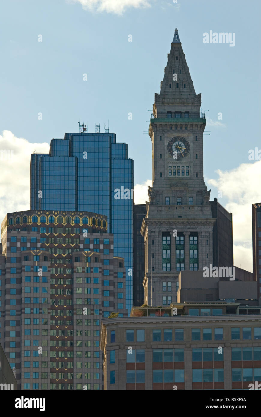 Custom house clock tower Banque de photographies et d’images à haute ...