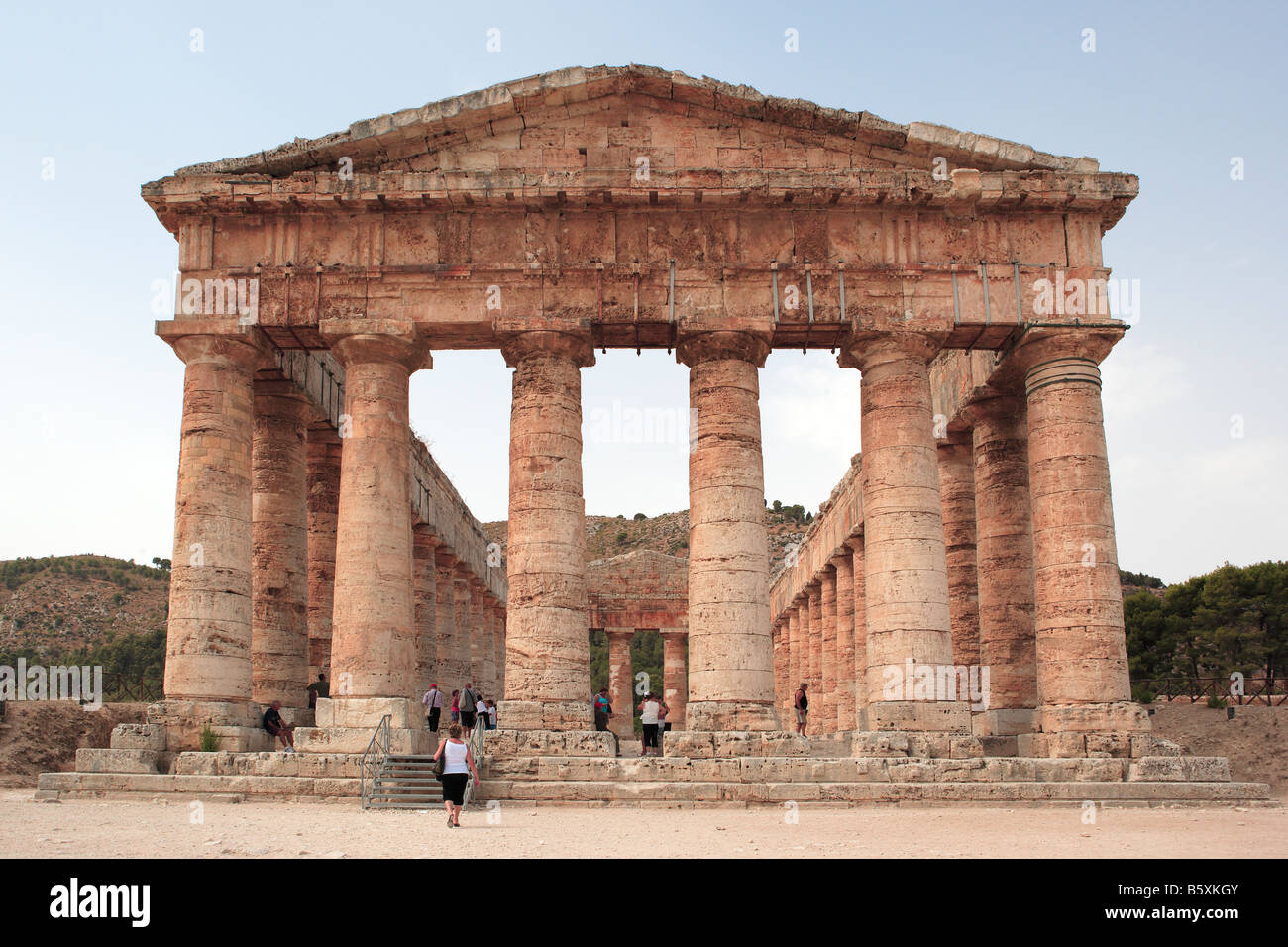 Temple de la segesta Banque de photographies et d’images à haute ...