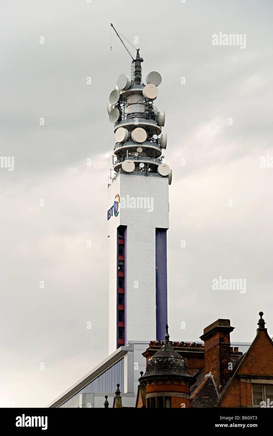 British telecom towers Banque de photographies et d’images à haute ...