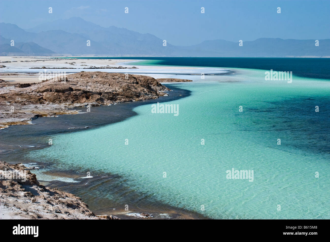 Lac assal Banque de photographies et d’images à haute résolution - Alamy