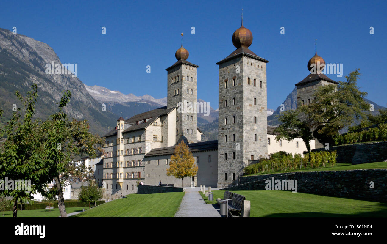 Stockalper palace brig switzerland Banque de photographies et d’images ...