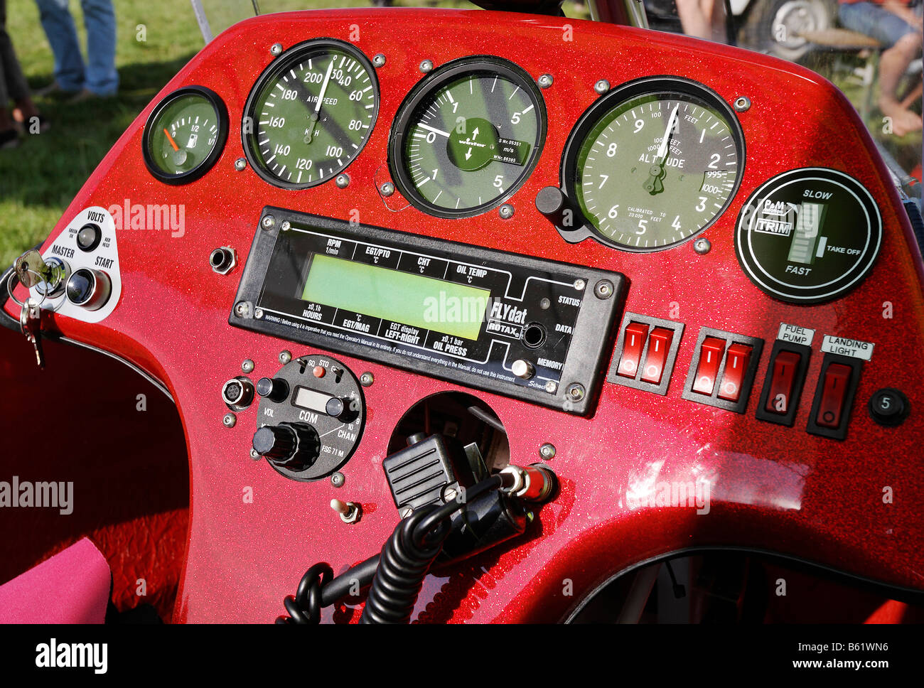 Tableau de bord et instrument de bord avion ultra-léger, GT 450 de P ...