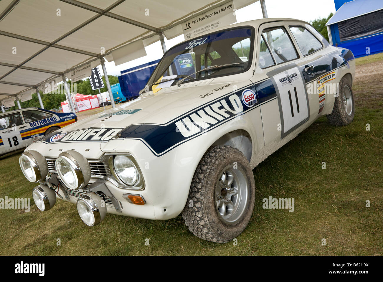 1972 Ford Escort Mk1 RS1600, le Roger Clark, Tony Mason RAC Rally ...