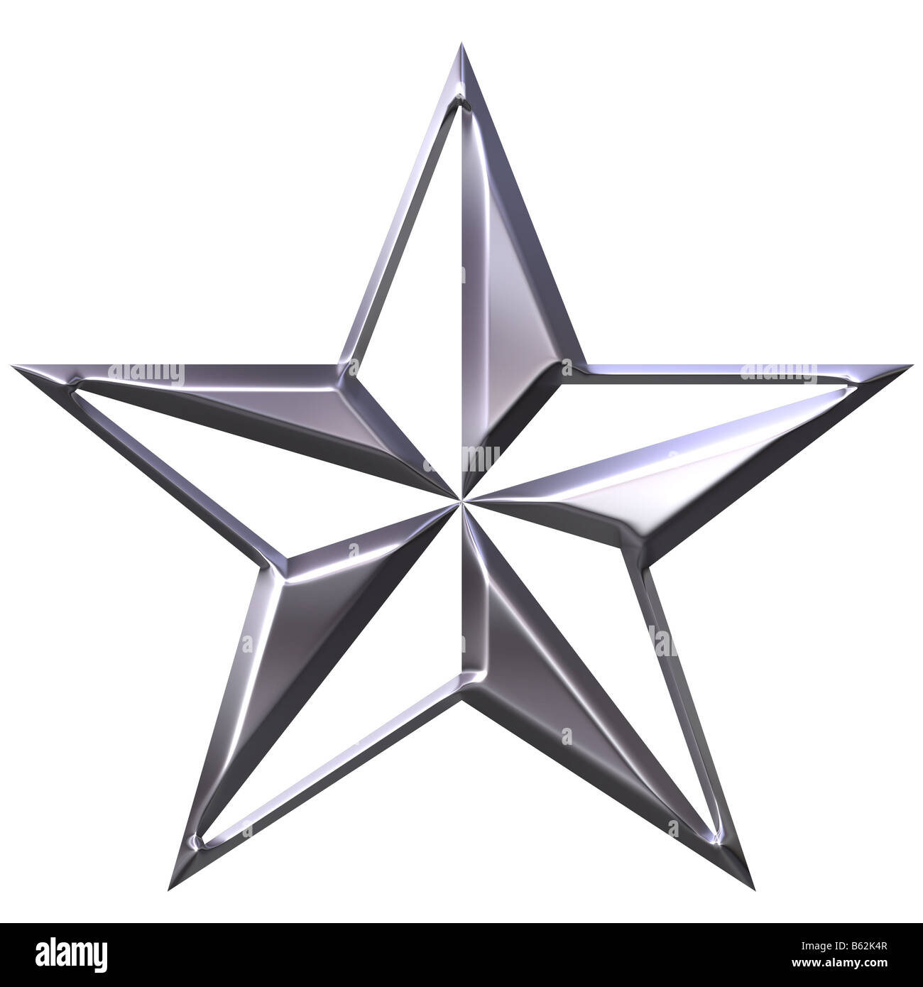 Silver star Banque de photographies et d’images à haute résolution - Alamy