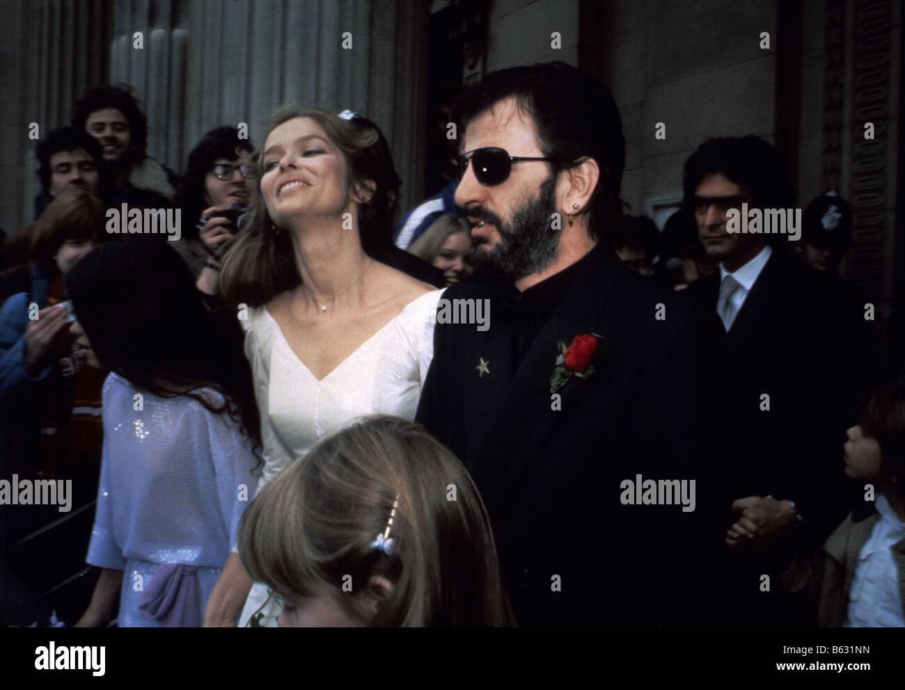 Ringo Starr Barbara Bach Wedding Banque d'image et photos - Alamy