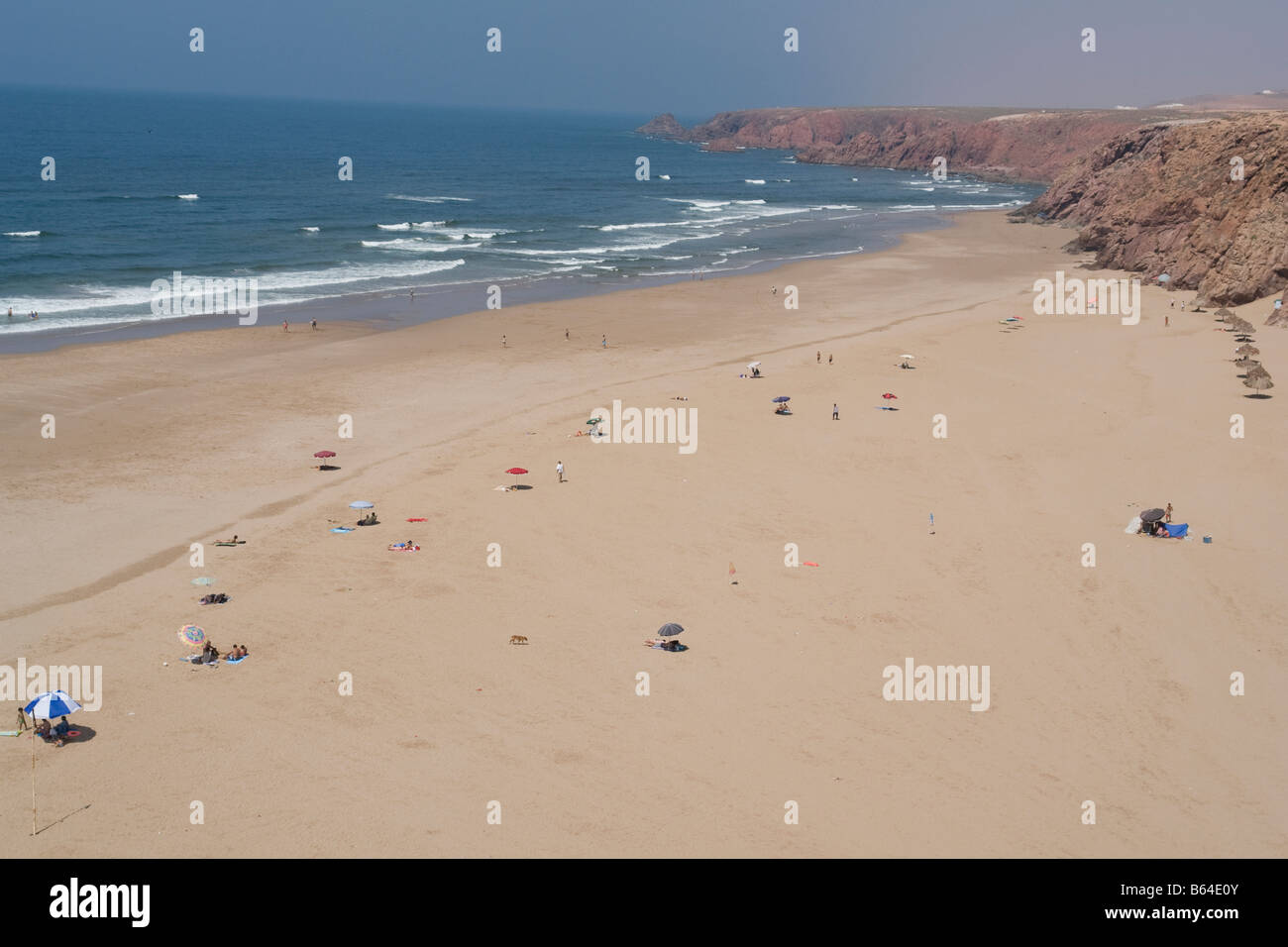 Plage de Mirleft (Maroc Photo Stock - Alamy