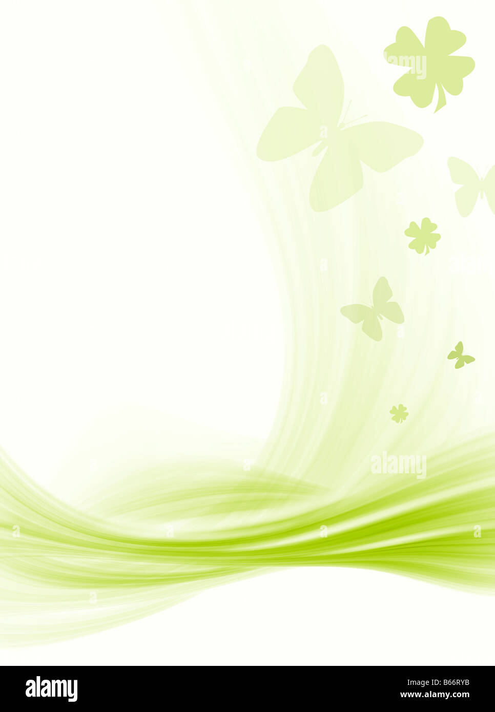 Fond Vert Et Blanc