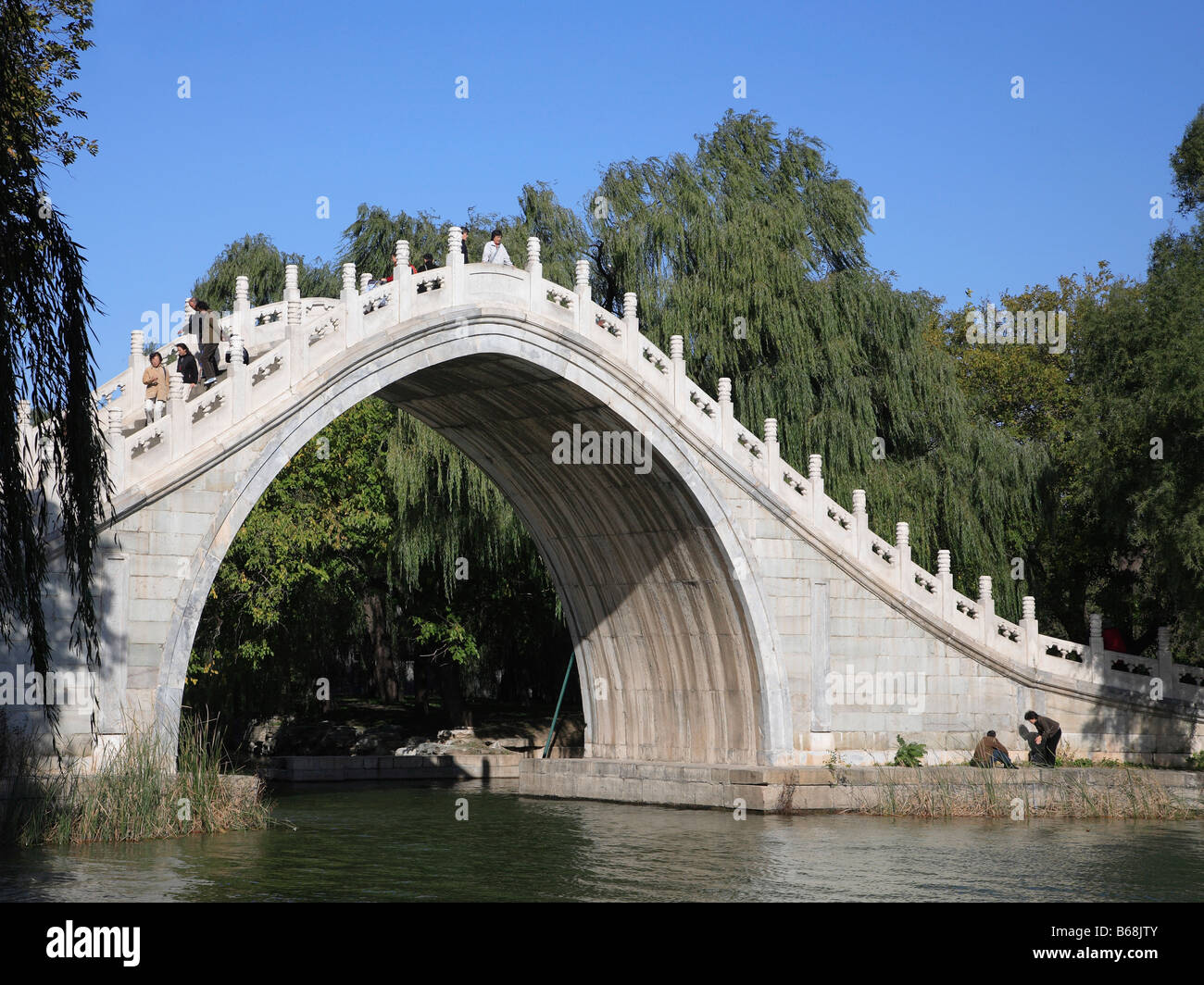 Pont du lac de kunming chine Banque de photographies et d’images à ...