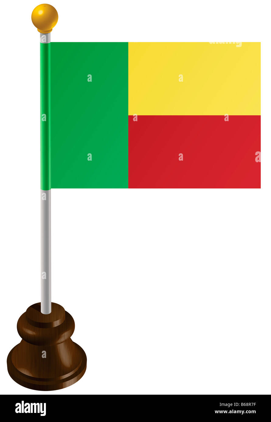 Drapeau du benin Banque de photographies et d’images à haute résolution ...