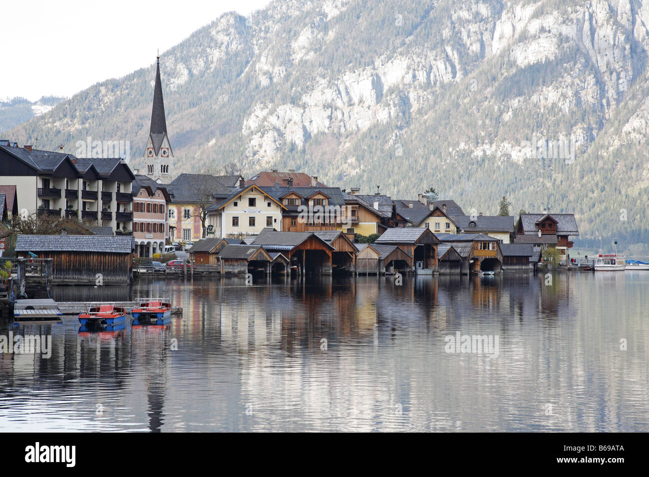 Hallstatt village Banque de photographies et d’images à haute ...