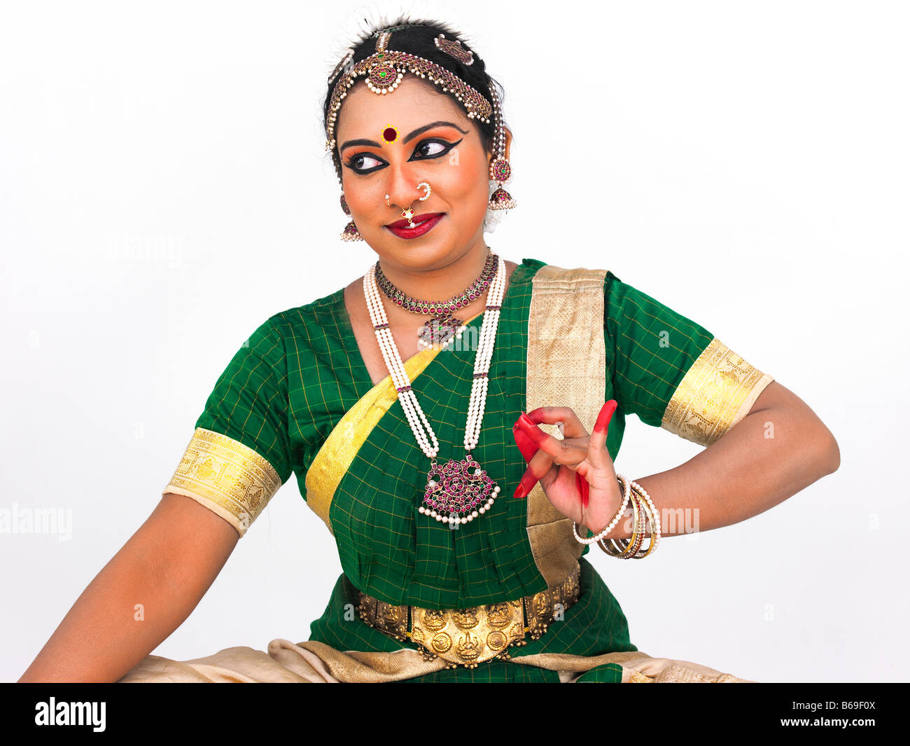 Bharatanatyam tamil nadu danseur Banque de photographies et d’images à ...