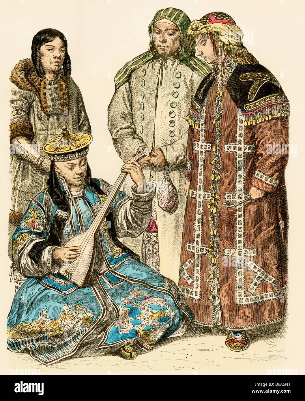 Femme bouriate Banque de photographies et d’images à haute résolution ...