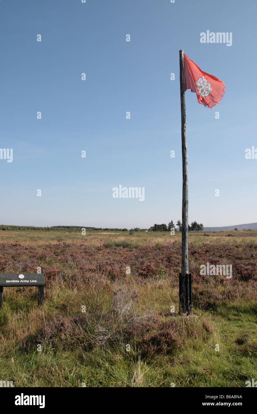 Jacobite flag Banque de photographies et d’images à haute résolution ...