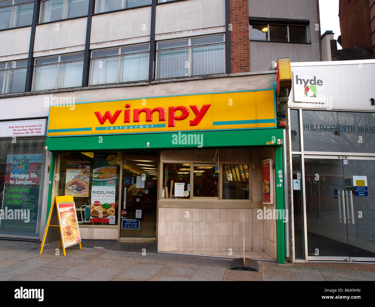 Wimpy restaurant Banque de photographies et d’images à haute résolution ...