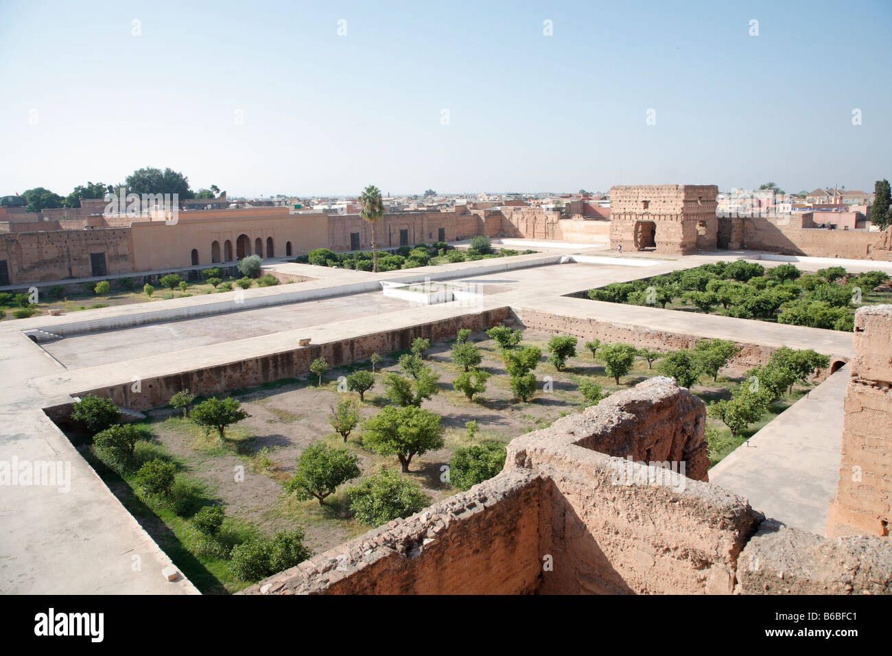 Palais el badi maroc Banque de photographies et d’images à haute ...