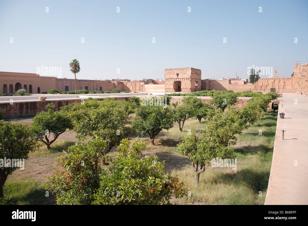 Palais el badi maroc Banque de photographies et d’images à haute ...