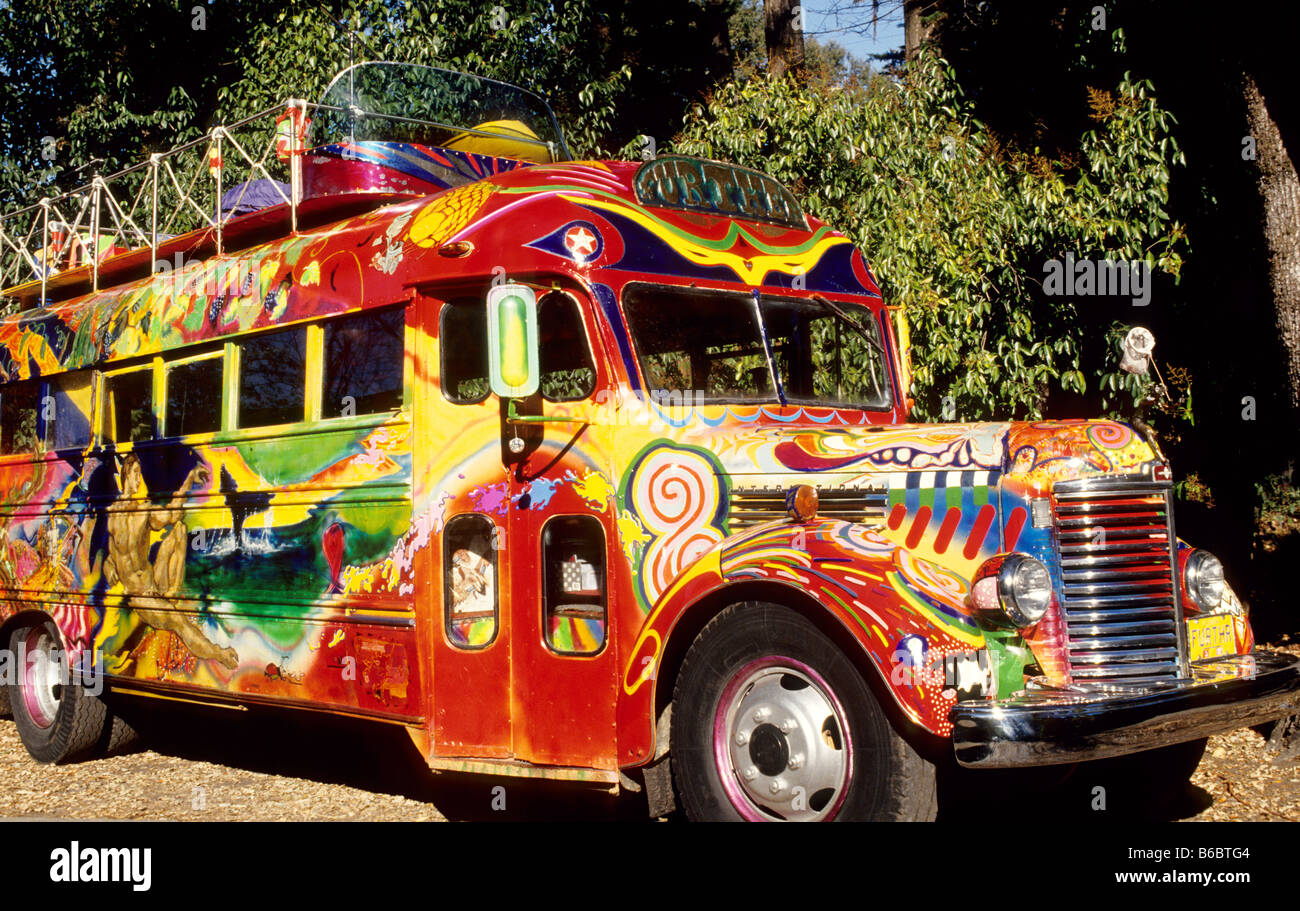 Ken keseys merry prankster bus Banque de photographies et d’images à ...