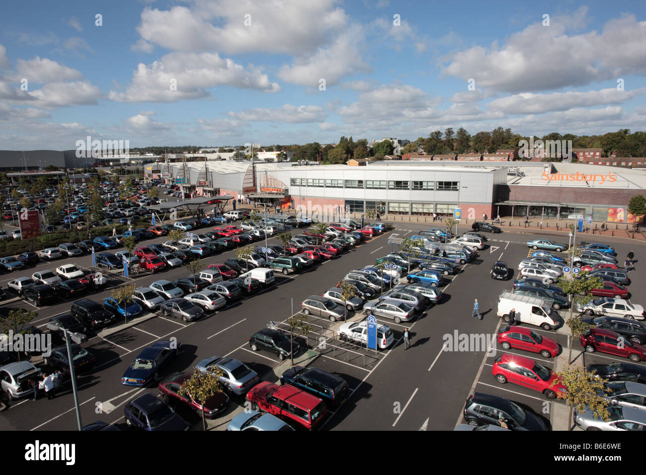 Portrait de Castle Vale Retail Park, Birmingham Photo Stock - Alamy
