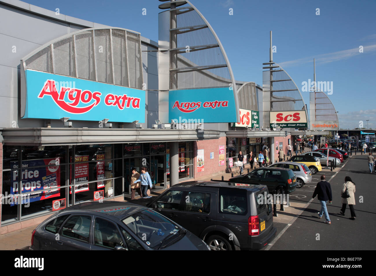 Castle vale retail park Banque de photographies et d’images à haute ...