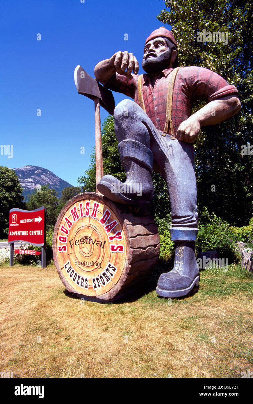 Squamish loggers day Banque de photographies et d’images à haute ...
