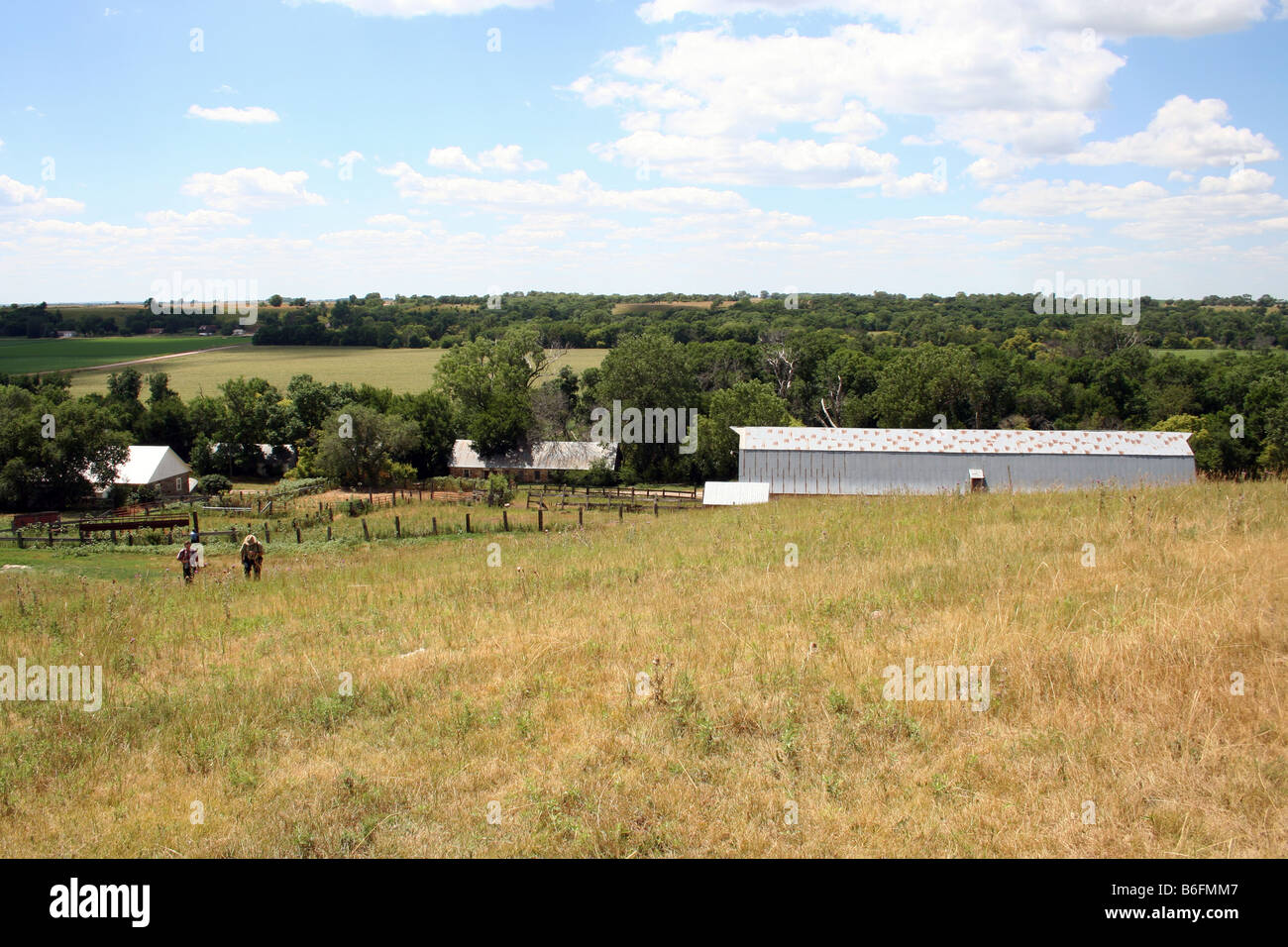 Hutterite colony Banque de photographies et d’images à haute résolution ...
