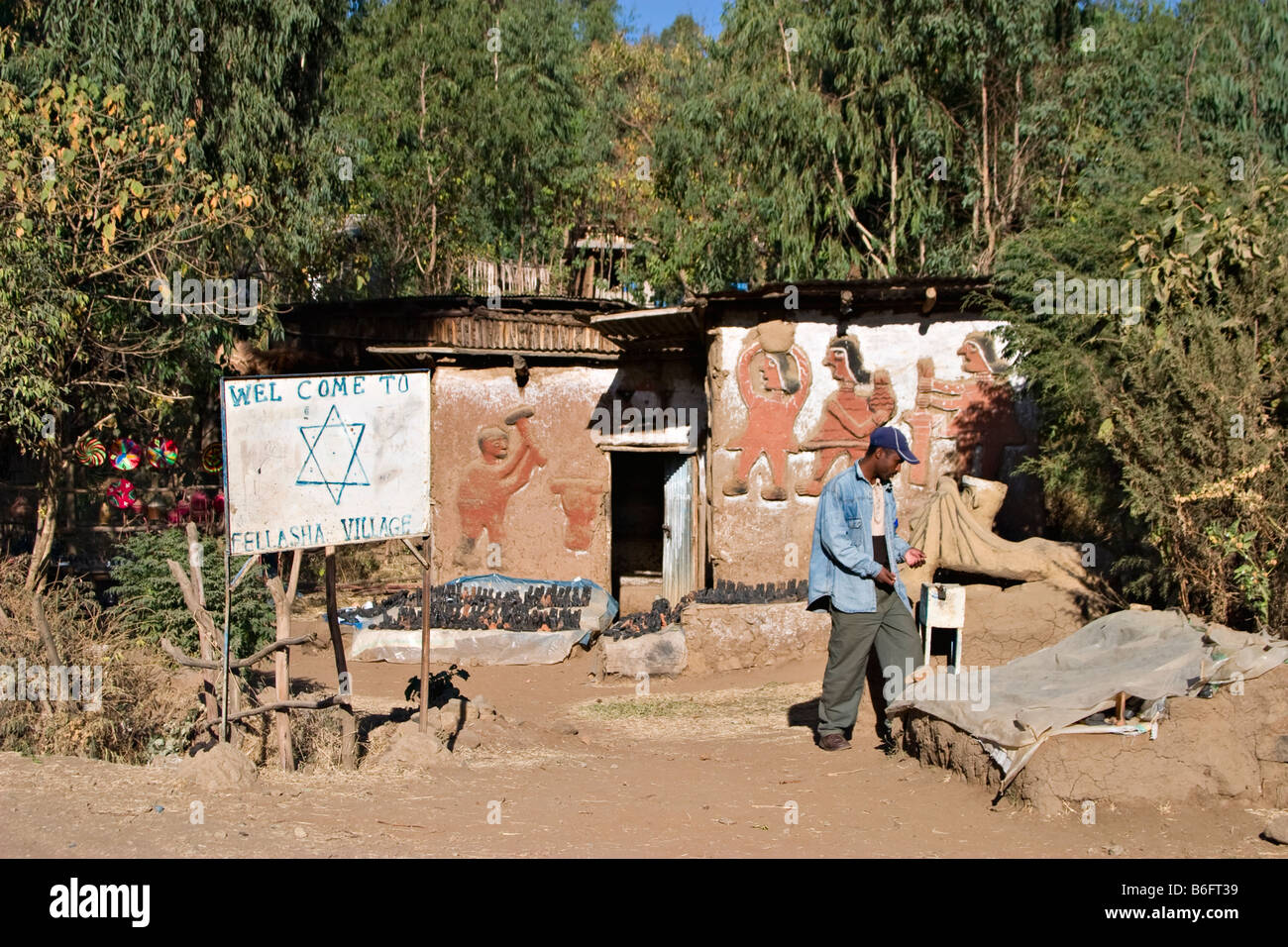Village de falasha ethiopie Banque de photographies et d’images à haute ...