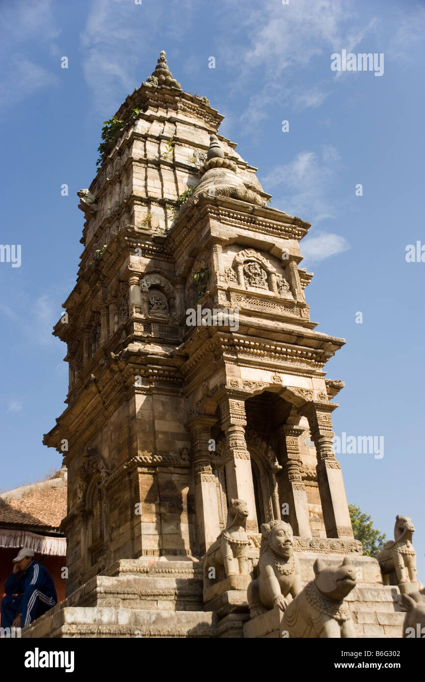 Siddhi Lakshmi Shikara temple Hindou dans le Durbar Square de Bhaktapur ...