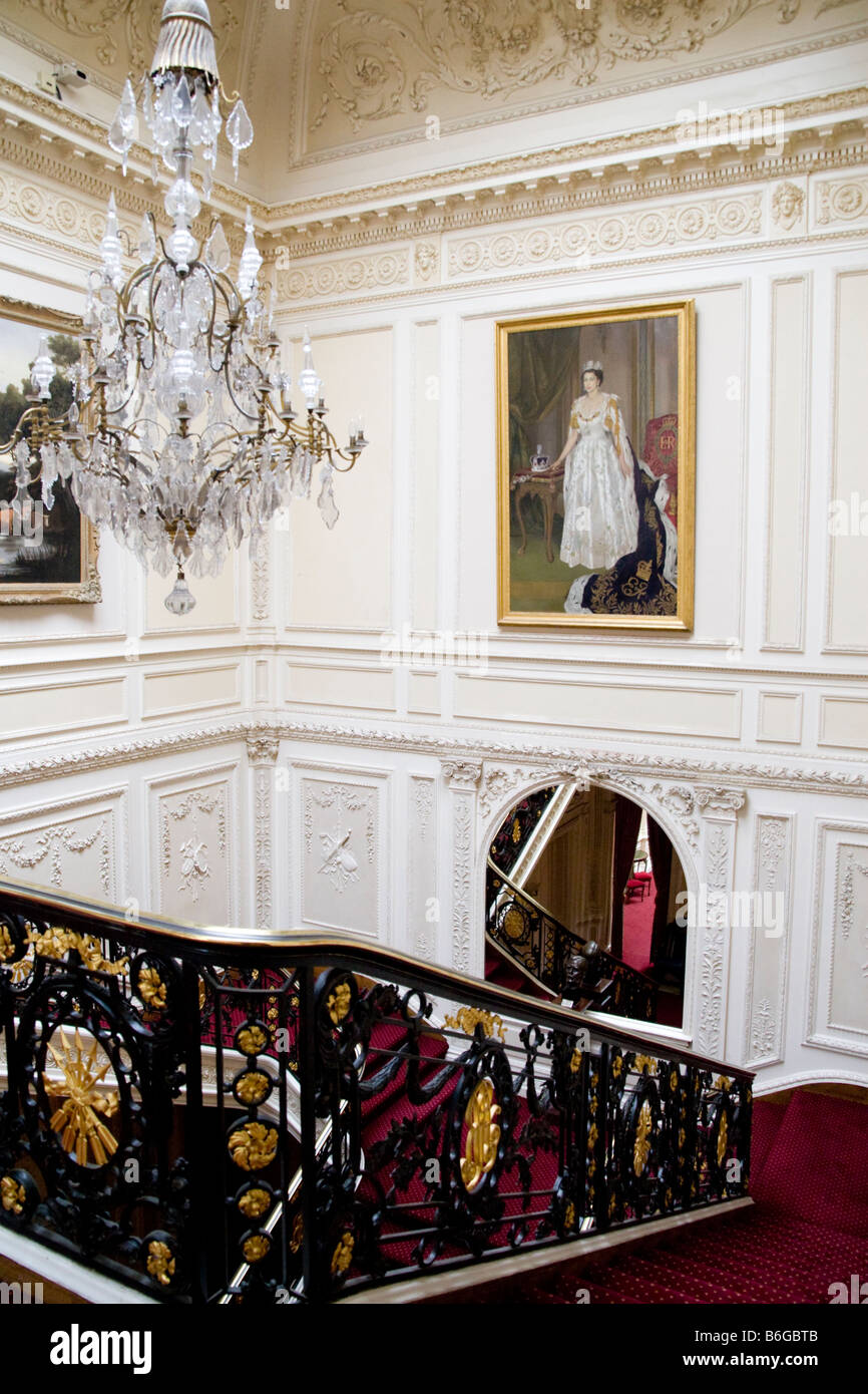 Halton house stairs Banque de photographies et d’images à haute ...