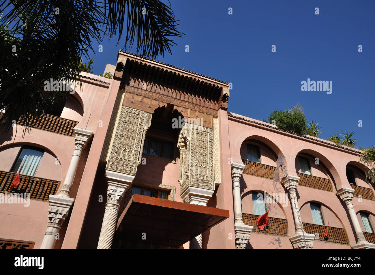 Façade de maison orientale au maroc Banque de photographies et d’images ...