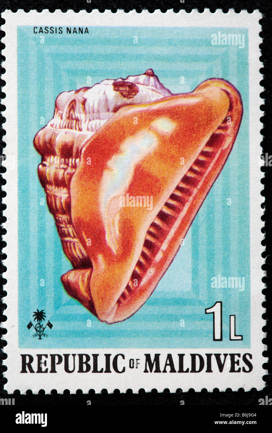 Maldives postage stamp Banque de photographies et d’images à haute résolution - Alamy