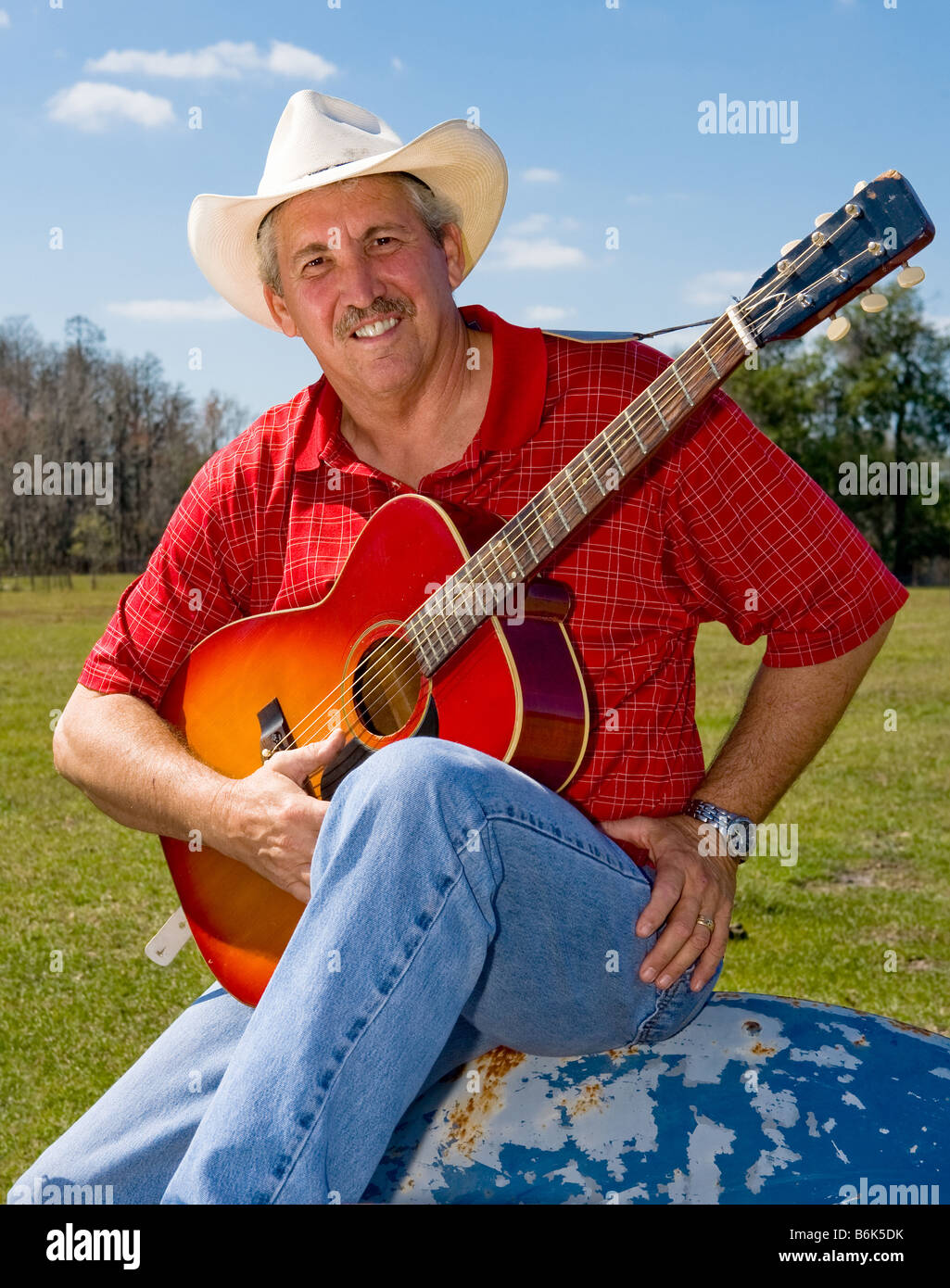 Singing cowboy Banque de photographies et d’images à haute résolution ...