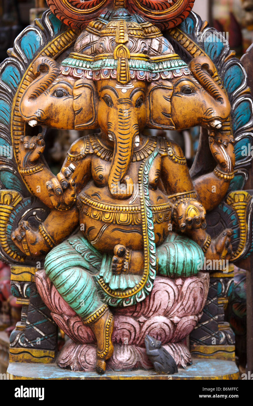 Ganesh statue pink Banque de photographies et d’images à haute ...