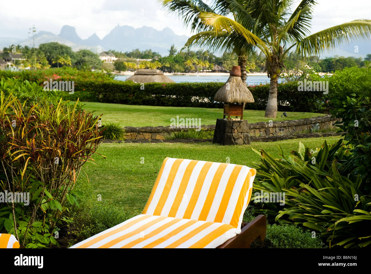 Pavillon de luxe jardin Chambre Hôtel The Oberoi Resorts à l'île ...