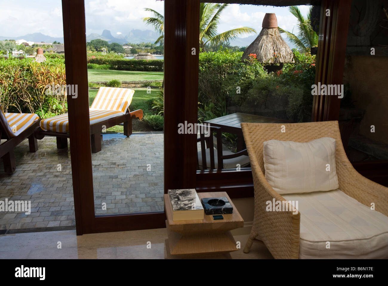 Pavillon de luxe jardin Chambre Hôtel The Oberoi Resorts à l'île ...