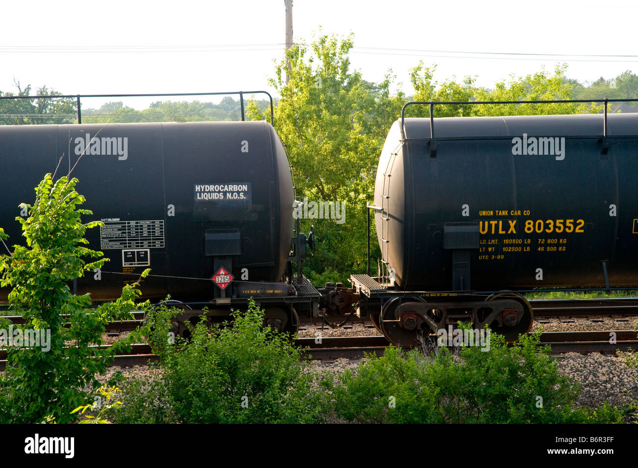Tanker train Banque de photographies et d’images à haute résolution - Alamy