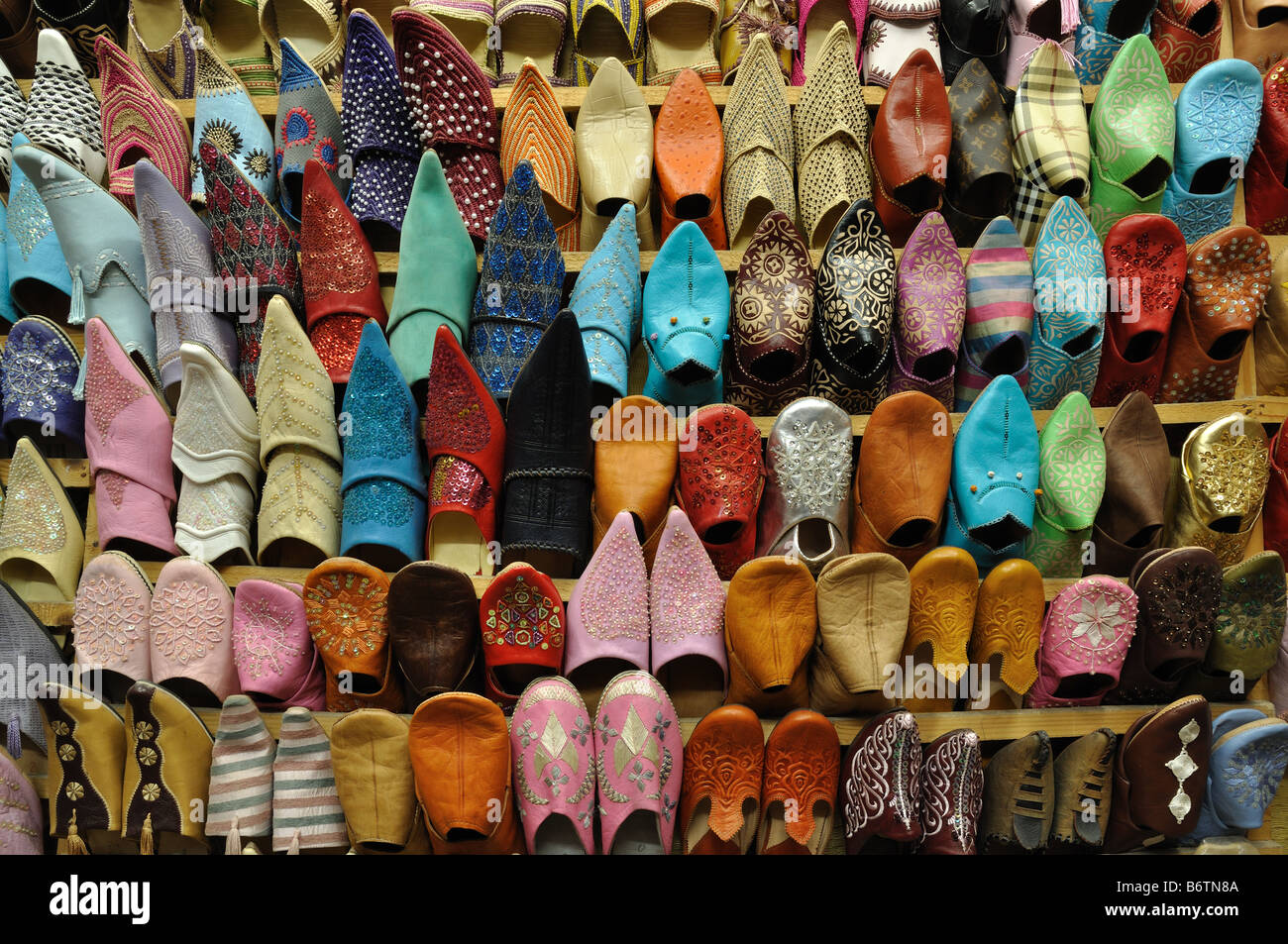 Chaussures Traditionnelles Marocaines Banque d'image et photos - Alamy