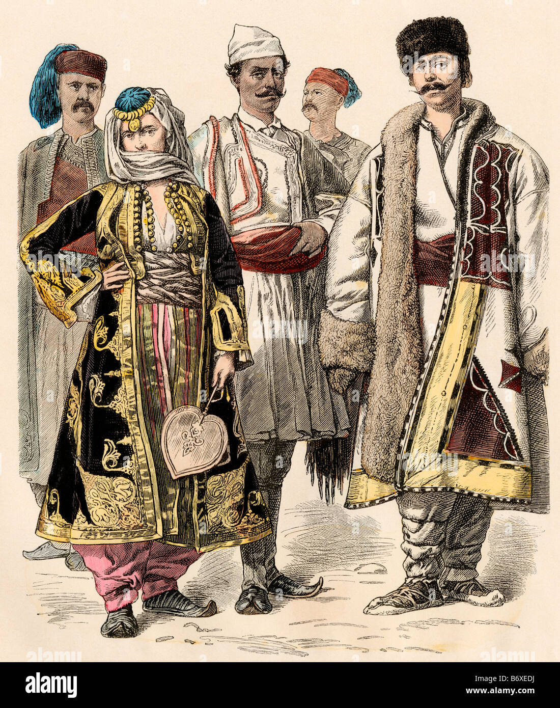 Balkan traditional dress Banque de photographies et d’images à haute ...