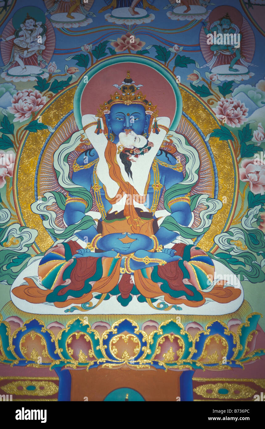 Temple bouddhiste de nyingmapa Banque de photographies et d’images à ...