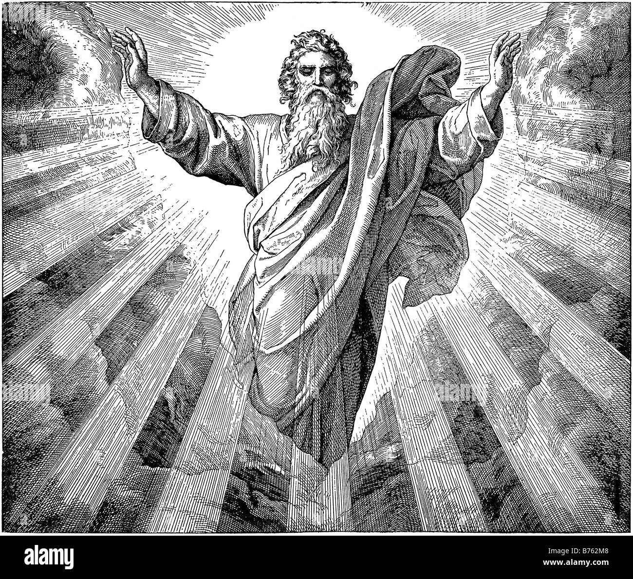 Old testament god Banque de photographies et d’images à haute ...