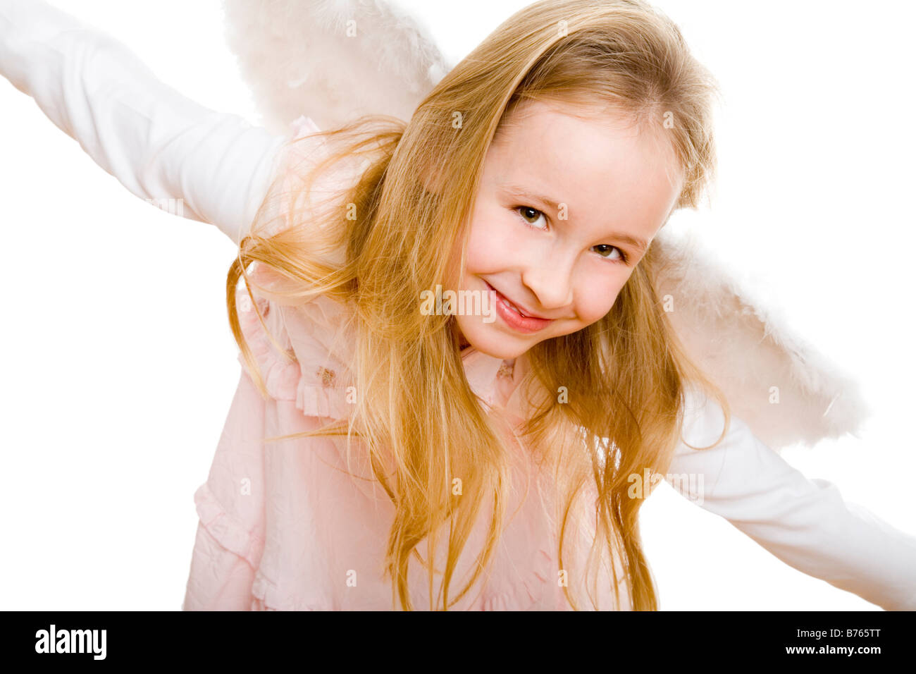 Sourire ange Banque de photographies et d’images à haute résolution - Alamy