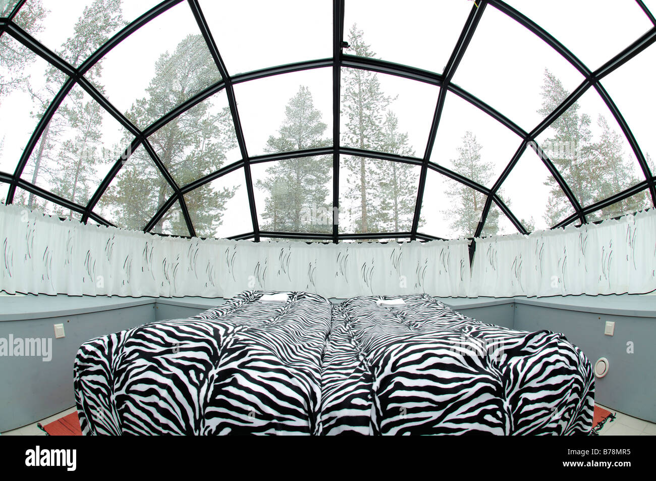 Kakslauttanen igloo Banque de photographies et d’images à haute ...