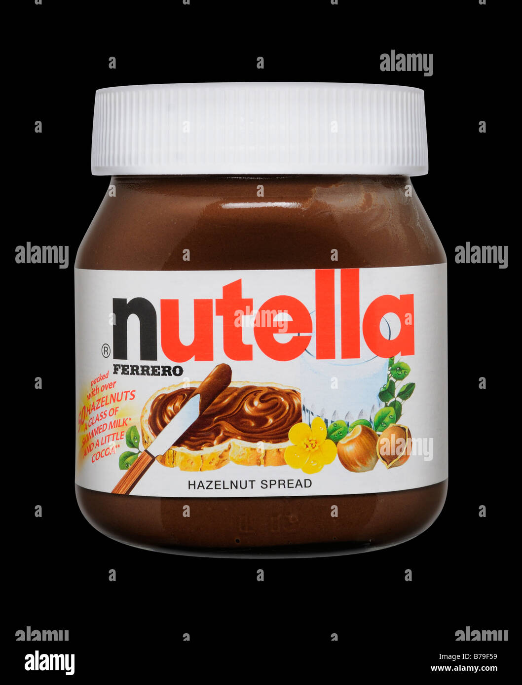Nutella jar Banque de photographies et d’images à haute résolution - Alamy