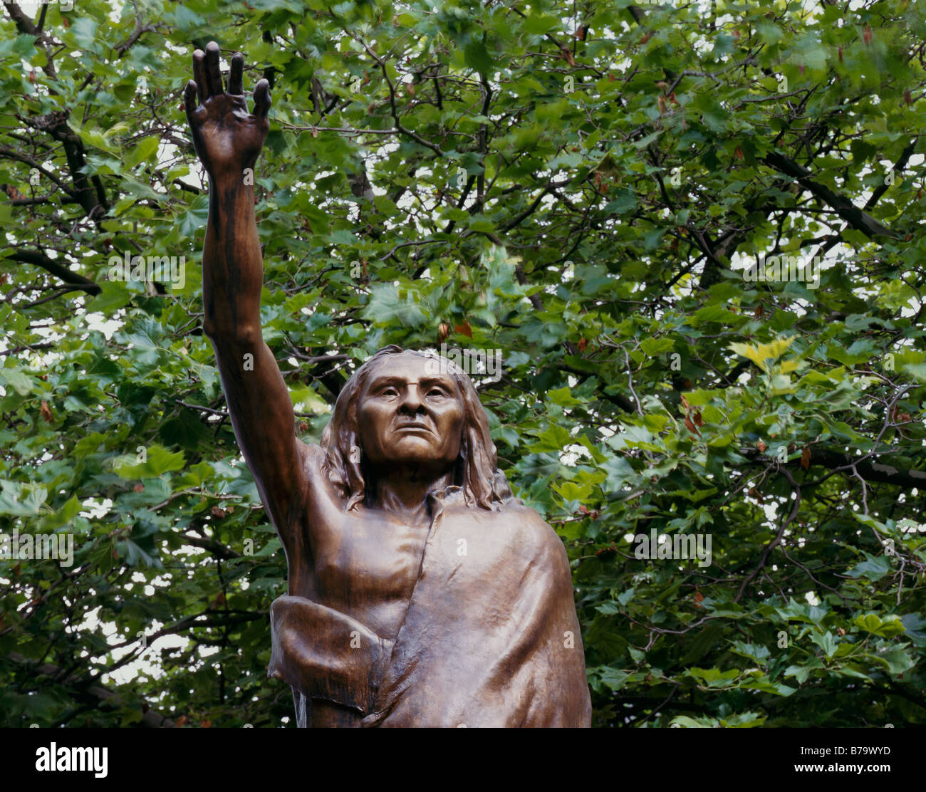 Chief seattle statue Banque de photographies et d’images à haute ...