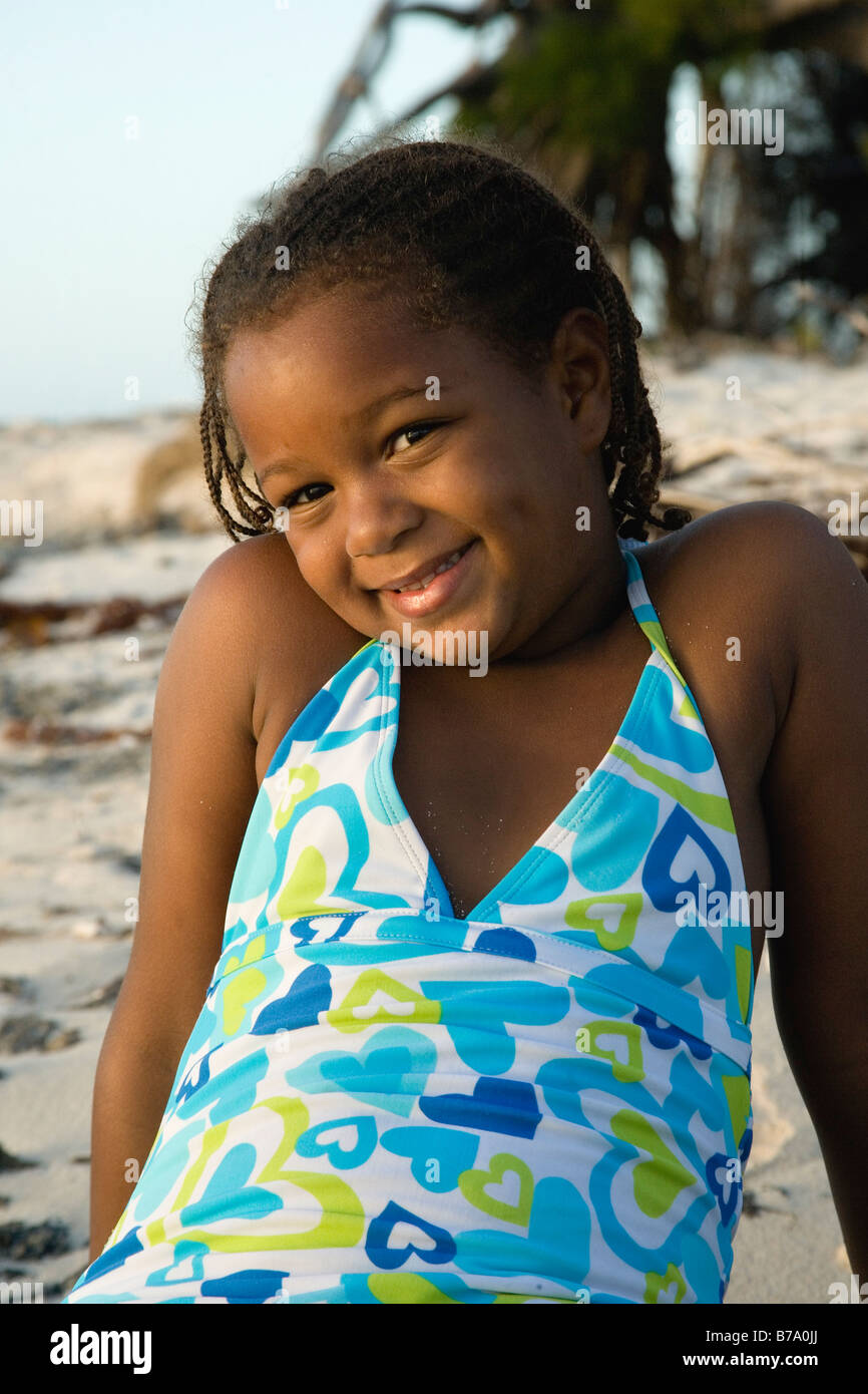 Bahamian girl Banque de photographies et d’images à haute résolution ...