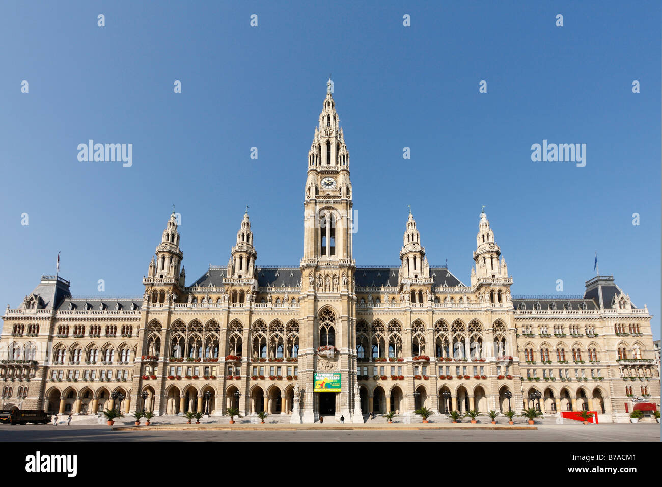 Nouvel hôtel de ville, Neues Rathaus, Vienne, Autriche, Europe Photo ...