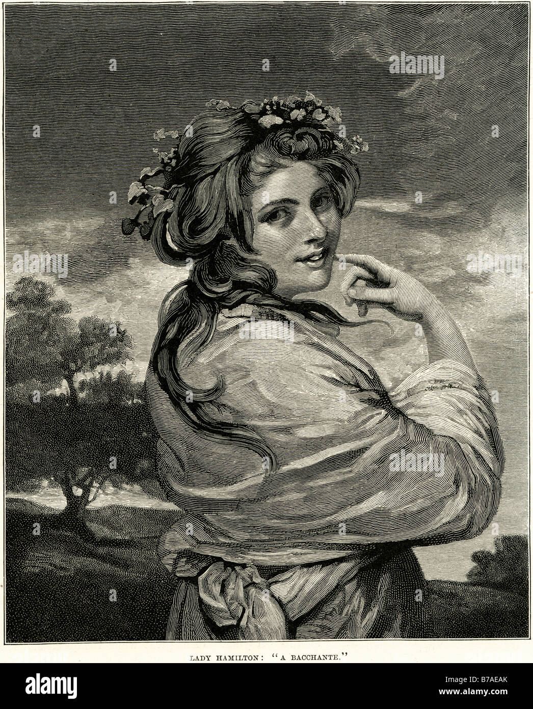 A Bacchante Banque d'image et photos - Alamy