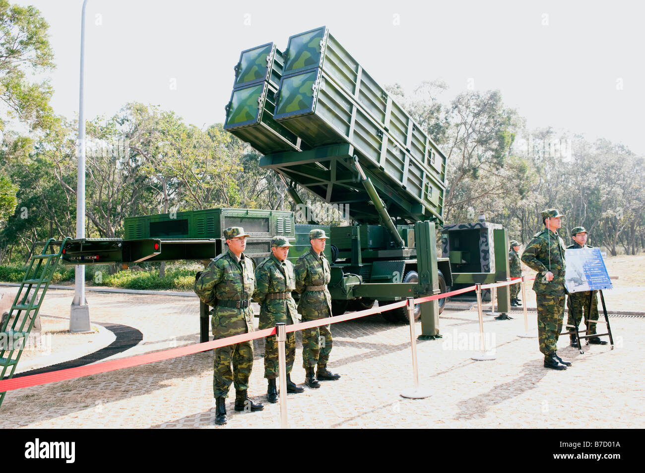 Tien Kung SAM, Sky Bow 1, lanceur de missiles surface-air, Taichung ...