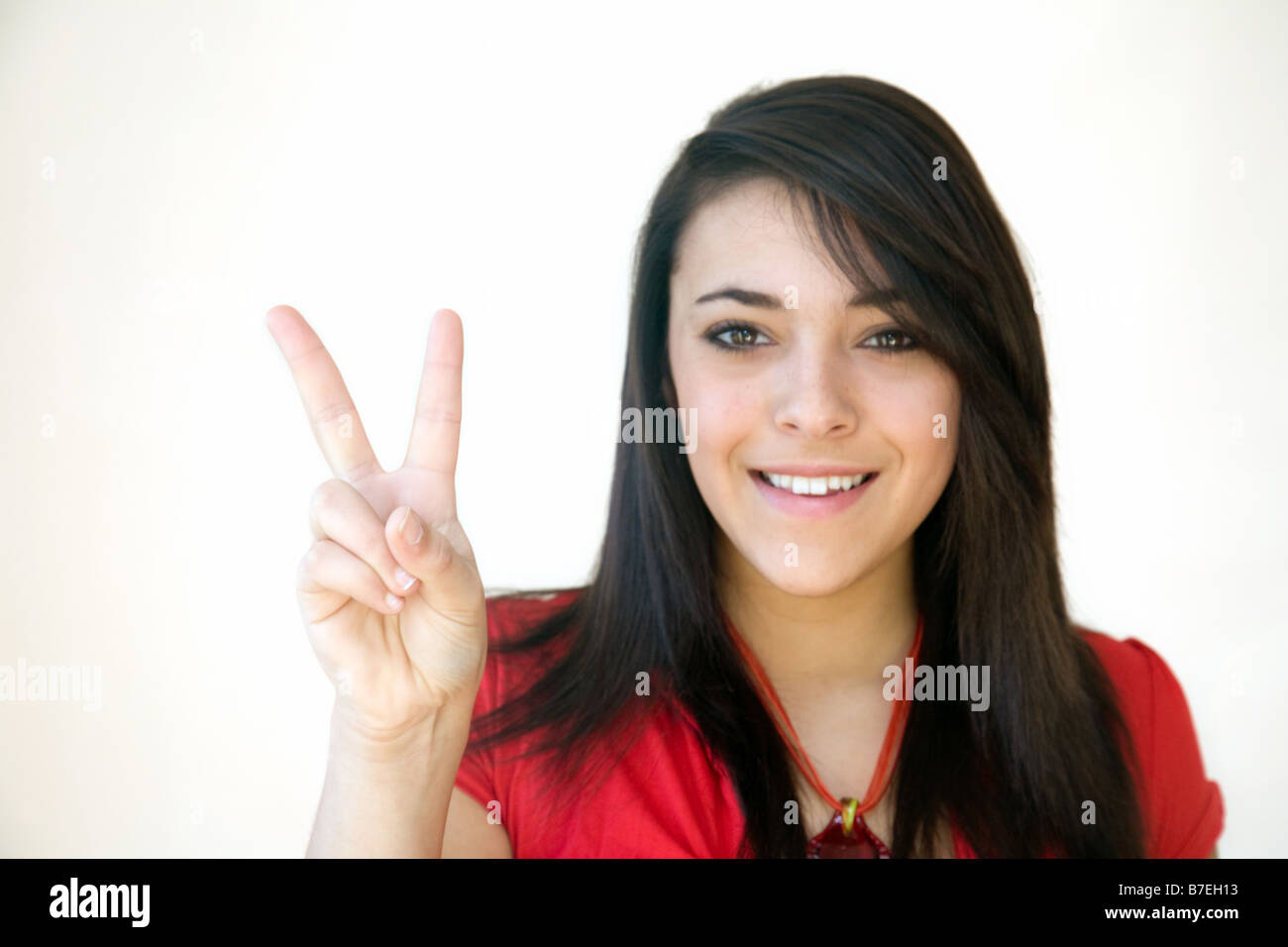 Signe en v Banque de photographies et d’images à haute résolution - Alamy