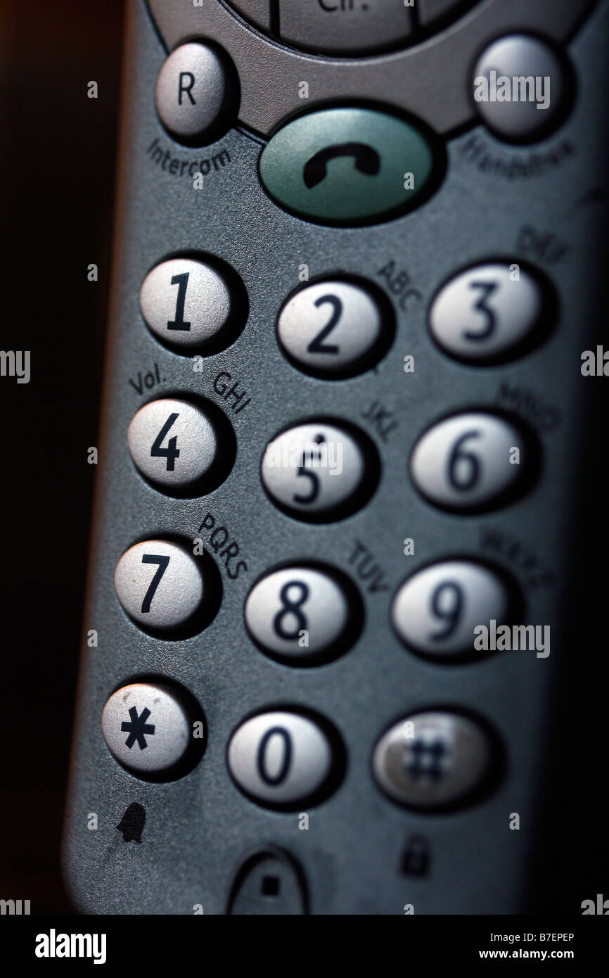 Clavier téléphonique Banque de photographies et d’images à haute ...